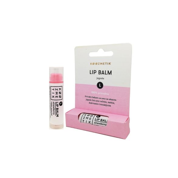 Balzam za usne KOOZMETIK lip balm jagoda 5ml