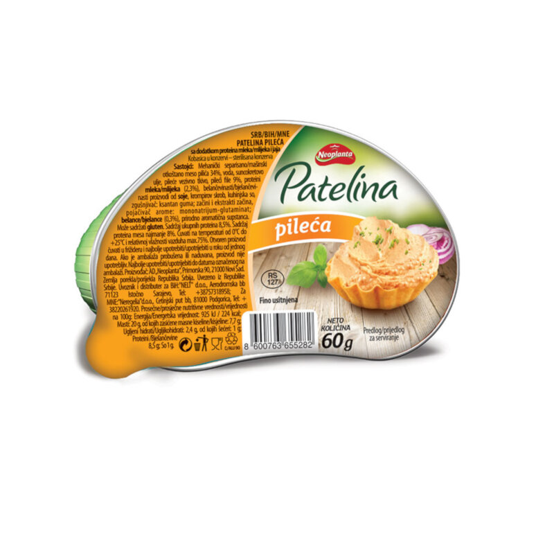 Pileća pašteta PATELINA 60g